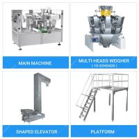 China Automatic Zipper Doypack Packing Machine For Chocolate Bean for sale