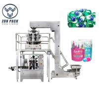 China Counting Zip Lock Pouch Packing Machine For Laundry Pods for sale