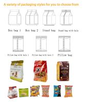 China Multihead Pillow Bag  Granule Vertical Packing Machine For Snacks for sale
