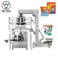China Laundry Pods Laundry Detergent Zipper Bag Packing Machine Automatic for sale