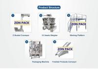 China 304SS Multihead Combined Scale Automatic Packaging Machine For Nut Or Granules for sale