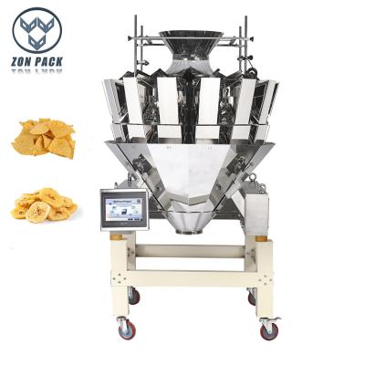 Cina Macchina imballatrice di combinazione 10 di Multihead del pesatore dello strato del peso capo automatico dell'alimento in vendita