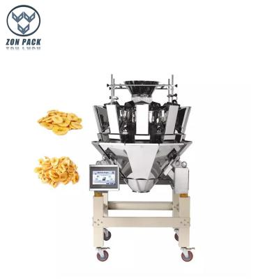 Cina Pesatore di combinazione di Multihead dell'alimento dello strato di pesatura capa 10 e della macchina imballatrice in vendita