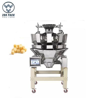 Cina Formaggio della scala di combinazione del pesatore delle teste 2.5L Multihead di certificazione 10 del CE in vendita
