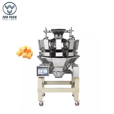 Cina Formaggio della scala di combinazione del pesatore delle teste 2.5L Multihead di certificazione 10 del CE in vendita