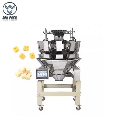Cina Formaggio della scala di combinazione del pesatore delle teste 2.5L Multihead di certificazione 10 del CE in vendita