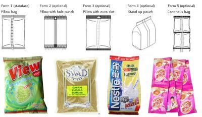 Cina Fully Automatic 304SS Detergent Powder Packaging Machine in vendita