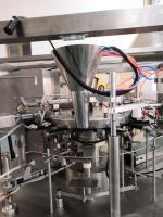 China PLC Automatic Rotary Packing Machine With Multihead Weigher for sale