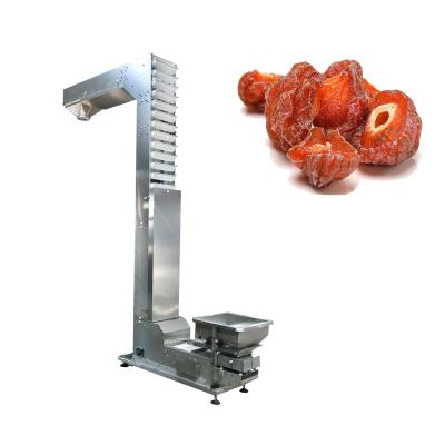 China Het Type van voedselrang 304SS Z Emmertransportband Plum Nuts Transport Te koop