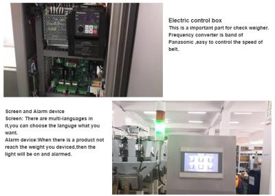 Cina Struttura del pesatore SUS304 del controllo automatico di alta precisione con il dispositivo di scarto in vendita