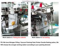 China Multi Function 10heads Rotary Pouch Packing Machine Raisins Weighing for sale