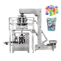 China Laundry Detergent Pods Zipper Bag Packing Machine Multihead Automatic for sale