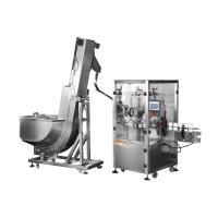 China Automatic Linear Screw Capping Machine For Bottle Pump Head Cover Bottles for sale