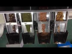 Automatic 4 Head Grain Powder Milk Powder Linear Weigher Packing Machine