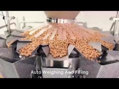 Empaquetadora de Doypack del caramelo gomoso de los osos completamente automática