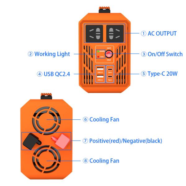 Quality DC 12V 24V 48V AC 220V Pure Sine Wave Car Inverter 1000w Car Inverter Single for sale