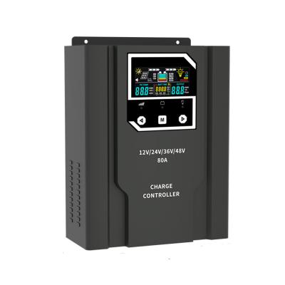 China 40A 60A 80A Lead Acid Lithium Solar Charge Controllers High Voltage Mppt Charge Controller for sale