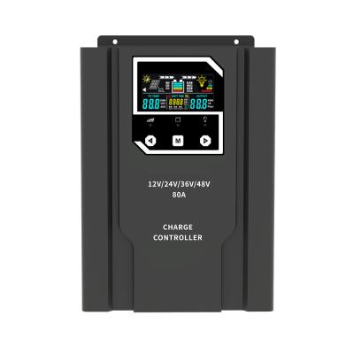24v 36v 48v 96v オート ソーラーパネル 充電器 調節器 30a-100a Wifi Mppt 充電制御器