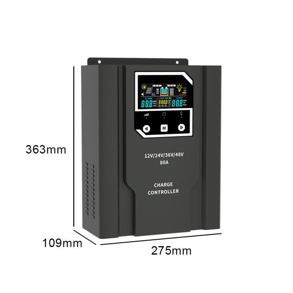 12V 24V 36V 48V 40 Amp 40A Controller di carica solare Max PV 150VDC Alta efficienza