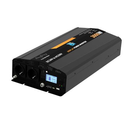 中国 オフグリッド 純正弦波電源インバーター 3KW カスタマイズドソケット 50Hz 60Hz 販売のため