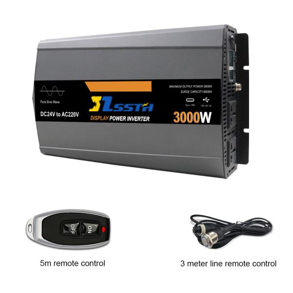 Quality Off Grid Pure Sine Wave Power Inverter 3KW Customized Socket 50Hz 60Hz for sale