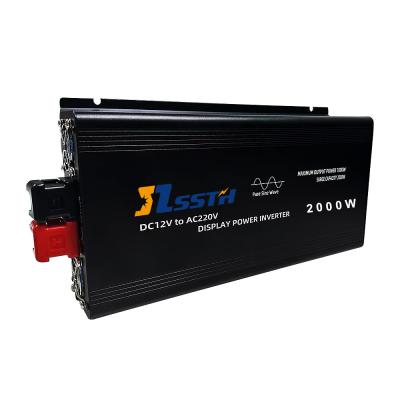 中国 2000W 3000W カスタマイズされた純正弦波電源インバーター Dc 12V から Ac 220V 販売のため