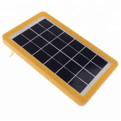 China 12V 9V 6V 5V 2W 5W Mini Led Light 3W Solar Panel Portable Solar Charger for sale
