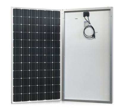 Cina 18V 24V 36V 48V pannello solare in vetro di alluminio 100w pannello solare rigido alte prestazioni in vendita
