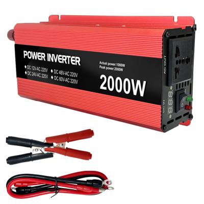 China Pure Sine Wave Inverter 1000W 1600W 2300W for Solar System Home Inverter DC 12V 24V 48V 60V AC 120V 230V Frequency 50Hz/60Hz for sale