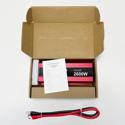 China Single Output Type 800W 1000W 1300W 12V 24V 48V 60V DC to AC 110V 220V Car RV Power Pure Sine Wave for sale
