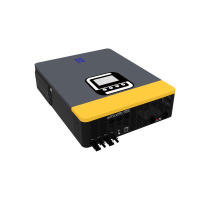 중국 젤 배터리 8KW 8KVA 온 오프 그리드 하이브리드 인버터 MPPT와 순수 시노 파도 판매용