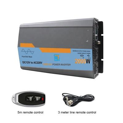 中国 2kw 2000W 純正弦波充電器 インバーター 高電圧切断範囲 14.8V/31V 販売のため