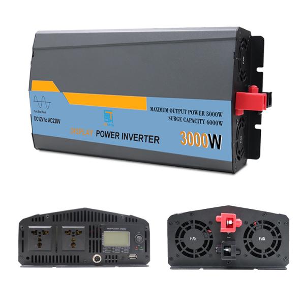 Quality 3000W High Frequency Pure Sine Wave Inverter 12V 220V Output Type Single MTS for sale