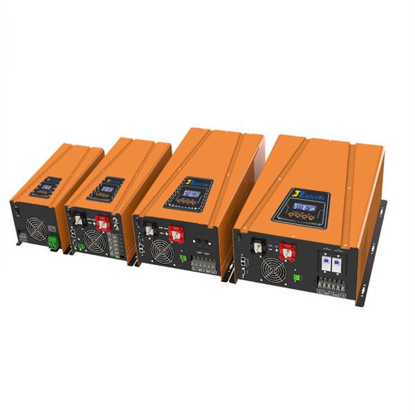 Quality 8KW 10KW 12KW DC To AC Pure Sine Wave Inverter Toroidal Inverter Overload for sale