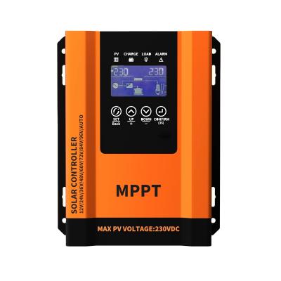 China MPPT Automatic Max Power Tracking Solar Charge Controller for 30A 40A 50A 60A Regulator 12v/24v/36v/48v/60v/72v/84v/96v for sale