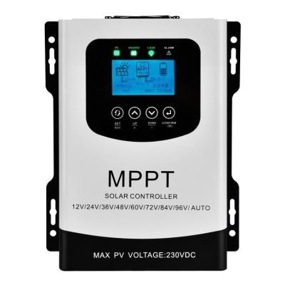 China LCD Display 60v 72v 84v 96v Mppt Solar Charge Controller Suitable All Battery for sale