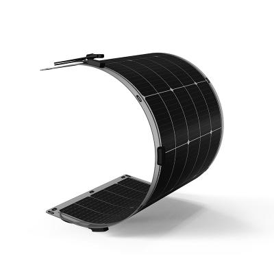 Cina Potente pannello solare mono flessibile a pellicola sottile da 100 Watt 156,75 mmx156,75 mm in vendita