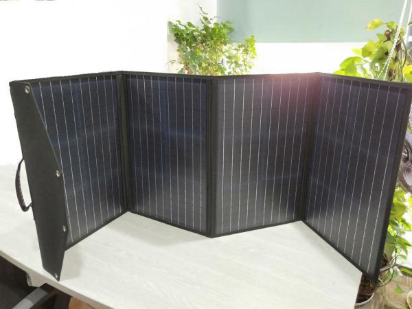 Quality Solar Folding Bag 100W 120W 200W 300 Watt Solar Charger Panel 156.75mmx156.75mm for sale