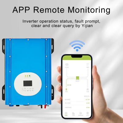 중국 LCD 디스플레이가 있는 3KW 순수 정현파 태양광 인버터 판매용