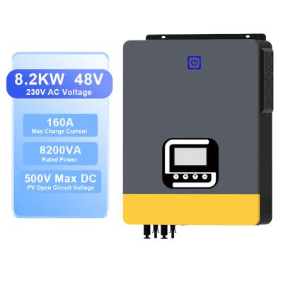 Китай 8.2 кВт гибридный солнечный инвертор 48В MPPT чистая синусоида автономный режим продается