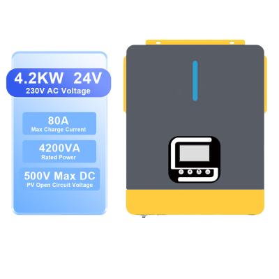 China VICTOR 6.2kW Hybrid Solar Inverter 48V On Off Grid MPPT for sale