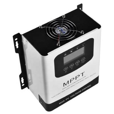 China Advanced Voltage Control MPPT Solar Charge Controller with Auto 12V-96V Recognition & LCD Display for sale
