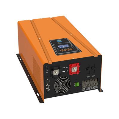 China Home Use 12v 5KW Inverter Power Solar System 220v Inverter 5000W Toroidale Pure Sine Wave Split Phase Inverter for sale