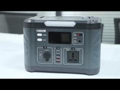 純正弦波ポータブル発電所 799.2wh / 1000ワット 太陽光発電機 OEM