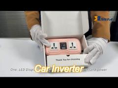 Rede SDK Inverter de carros de 200W Dc 12v para AC 220v Inverter de potência automática