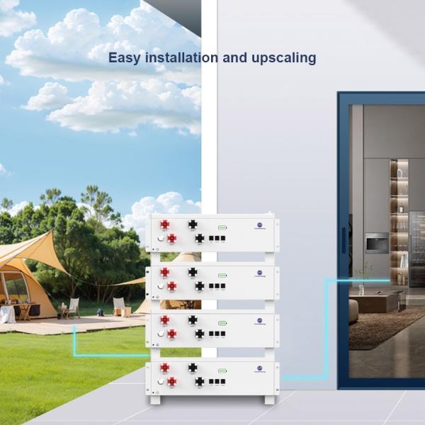 Quality Modular 5.12kWh LiFePO4 Battery Module for Reliable Indoor Energy Storage for sale