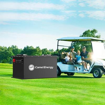 China 105Ah Golf Cart Battery 48V 43.5kg Li Iron Phosphate Battery for sale