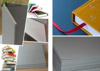 China Mixed Pulp Grey Cardboard Sheet Roll 520gsm 0.81mm for Book Binding Box for sale