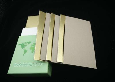 Cina Grado dell'ambiente una parte posteriore laminata di Grey della carta dell'oro del cartone per il forno del dolce in vendita