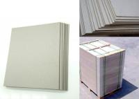 China Thick Solid 4.0mm Laminated Grey Board Paper 300gsm-3000gsm for Book Binding Cover for sale